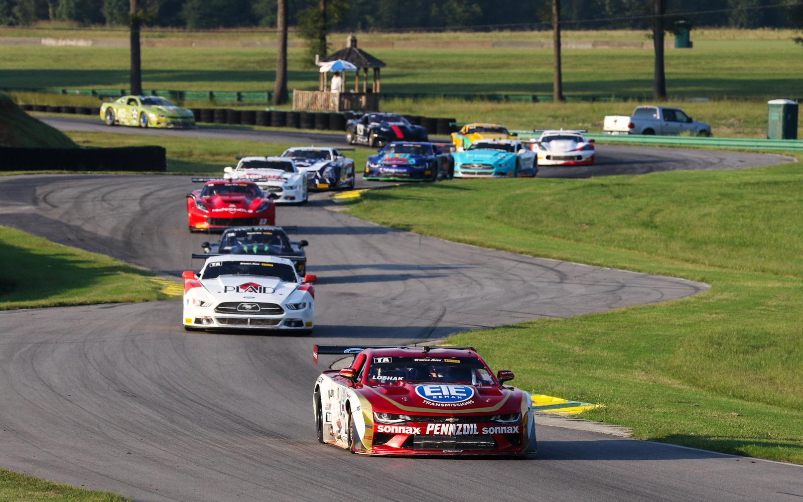 Lawrence Loshak goes flag-to-flag in VIR Trans Am 100