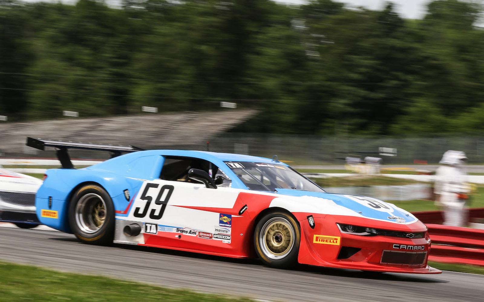 Gregg Aims New Camaro At Brainerd On Special Weekend for Trans Am
