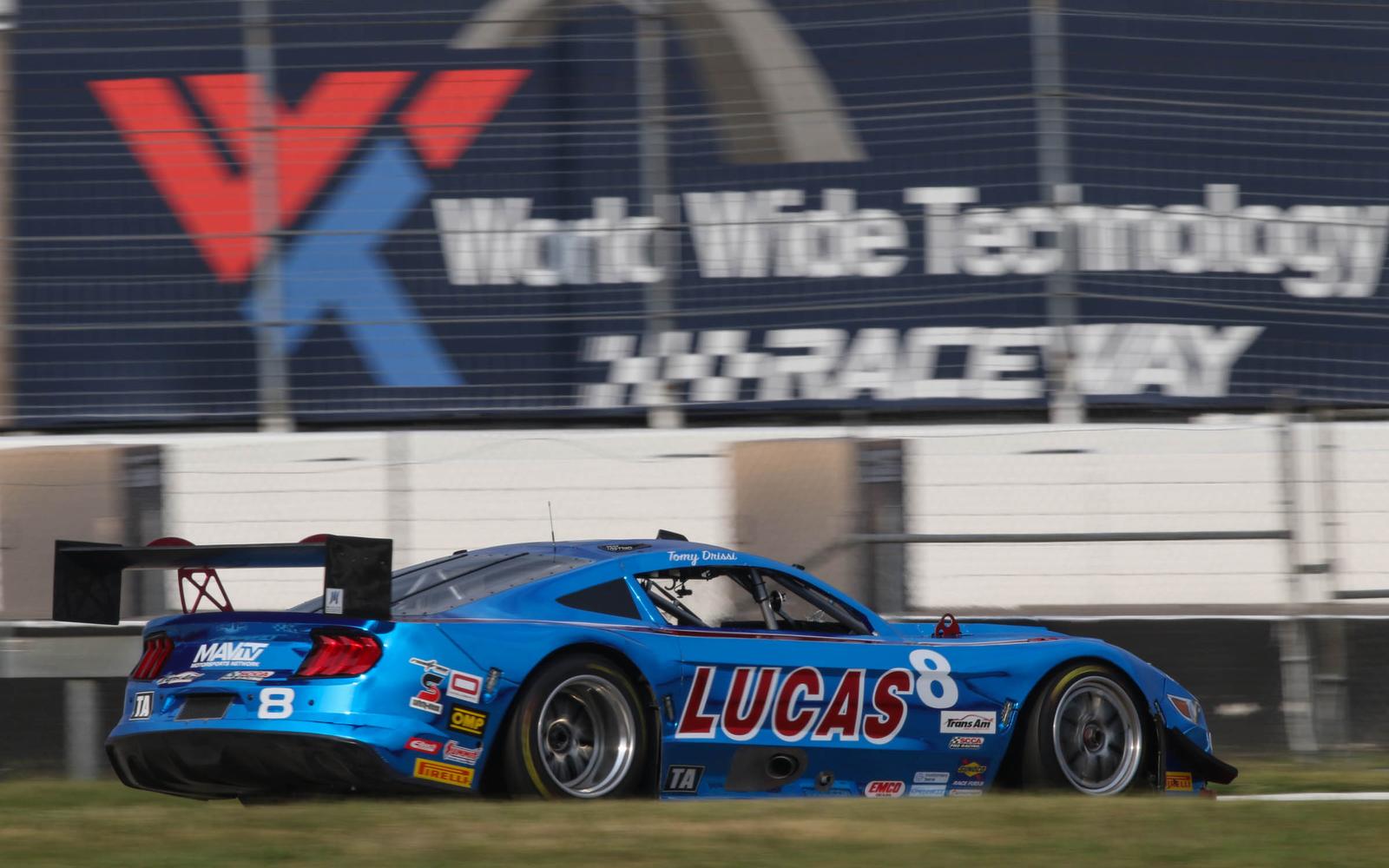 Dyson and Drissi Top Practices at World Wide Technology Raceway, Green ...