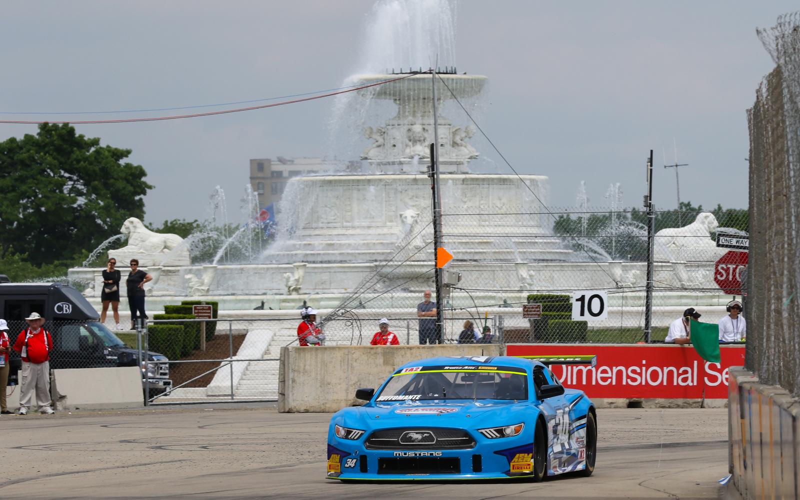 Tony Buffomante Leads Second Practice in Detroit