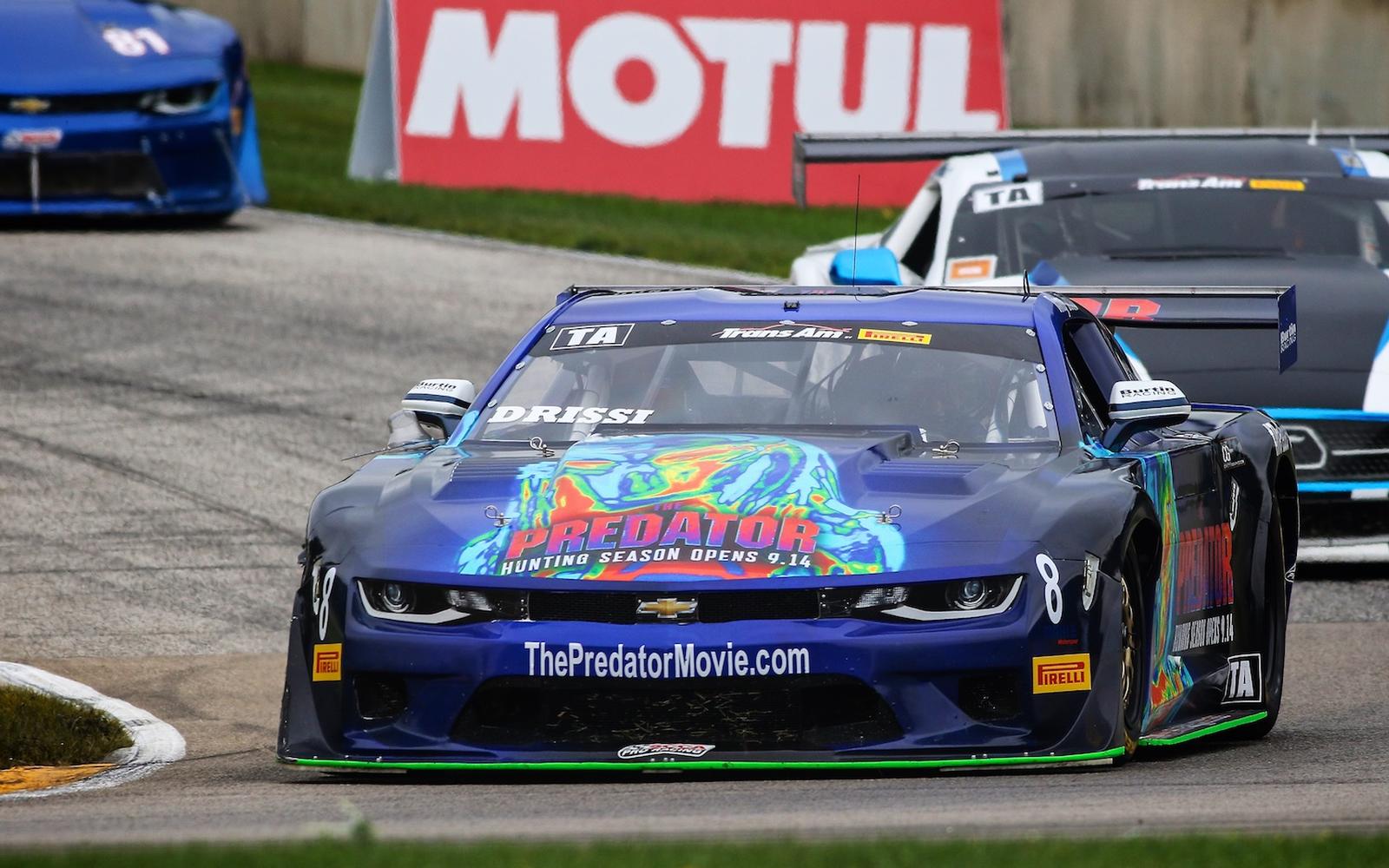 Tomy Drissi “The Predator” Camaro Finishes Sixth at Road America
