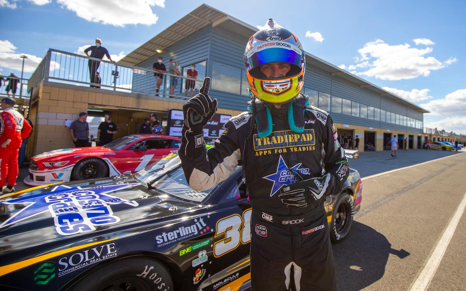 Tim Brook Locks in Trico Trans Am Return