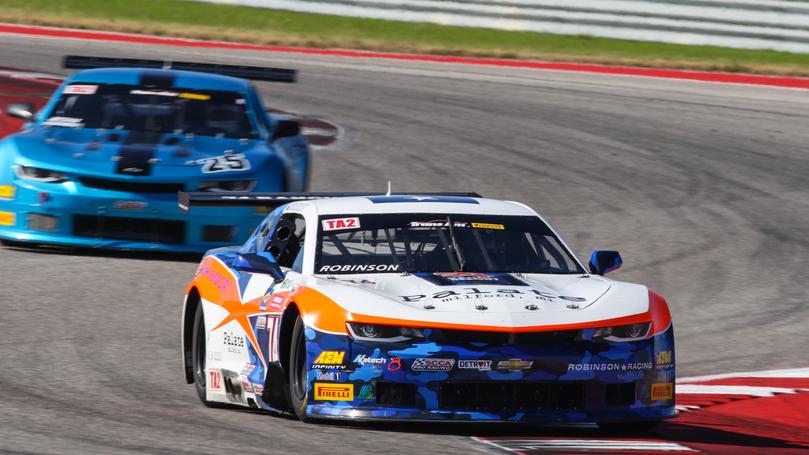 Robinson Overtakes Goikhberg at Finish Line for COTA TA2 Victory