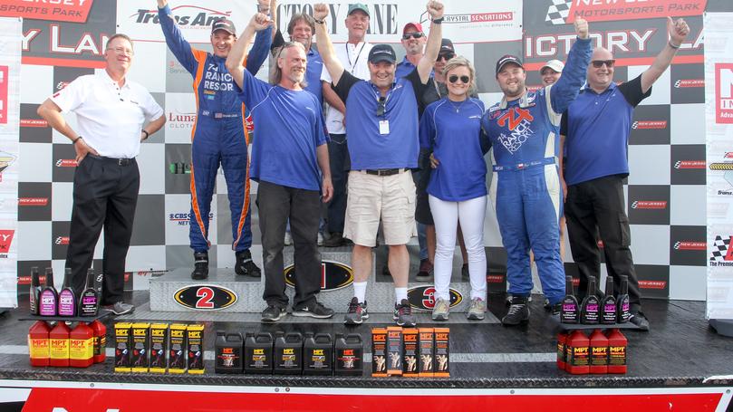 Robinson racing doubles up on New Jersey podium