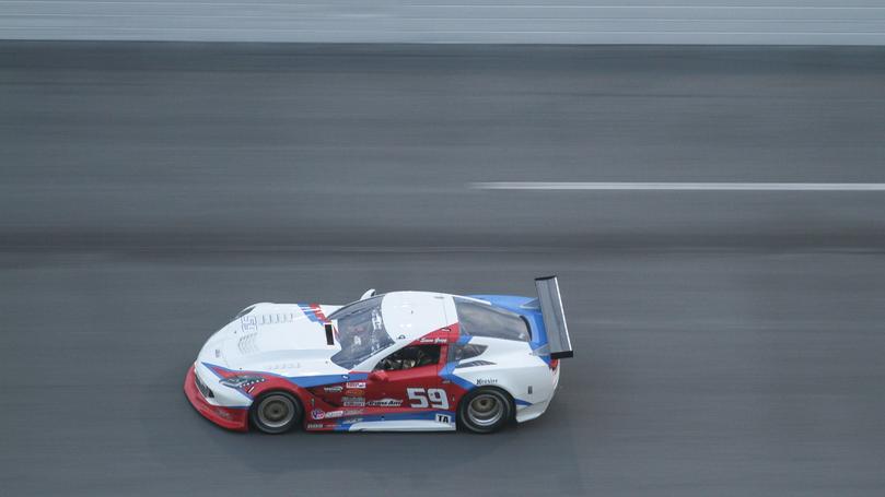 Simon Gregg leads evening practice at Daytona