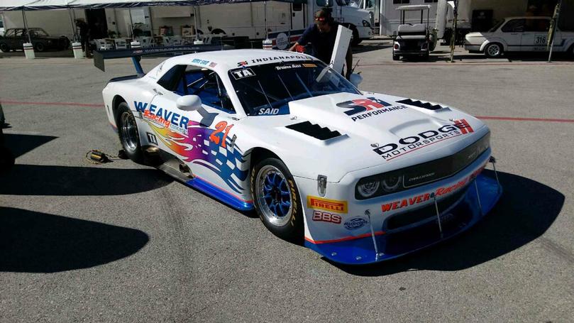 Boris Said and Weaver in action at COTA