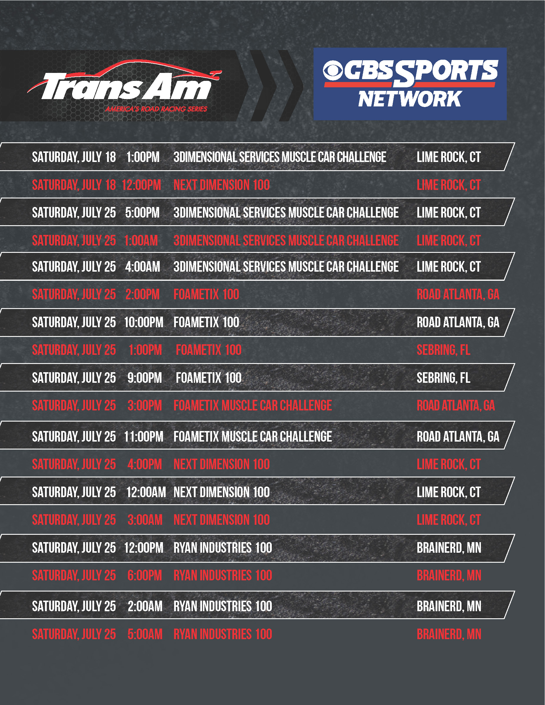 Slide up to the sofa: It’s Time for Trans Am Binge Watching